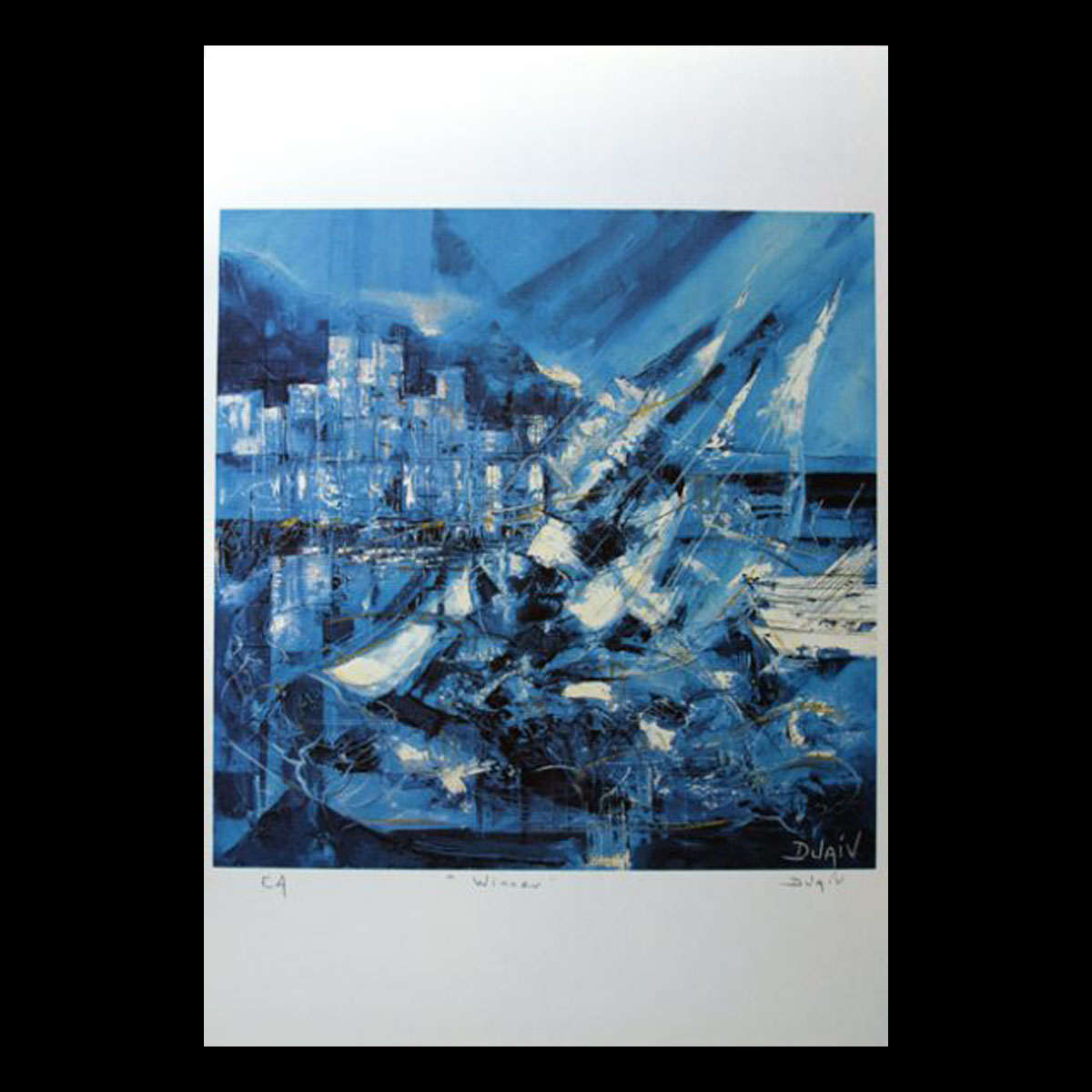 Winner - Artist Proof EDITION 25 15.5'' x 15.5'' - Duaiv