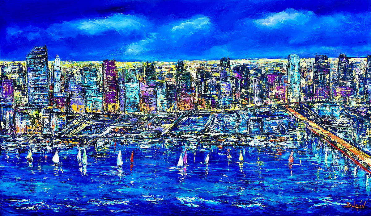 Miami Skylight36'' x 69'' - Duaiv