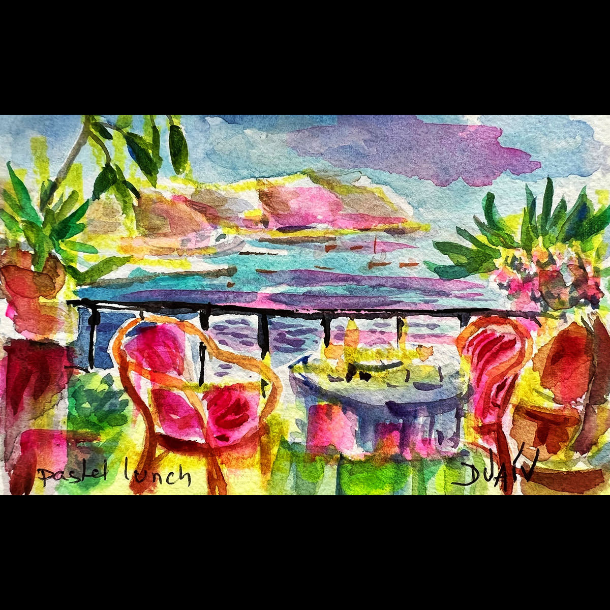 Pastel Lunch4.5'' x 7'' - Duaiv