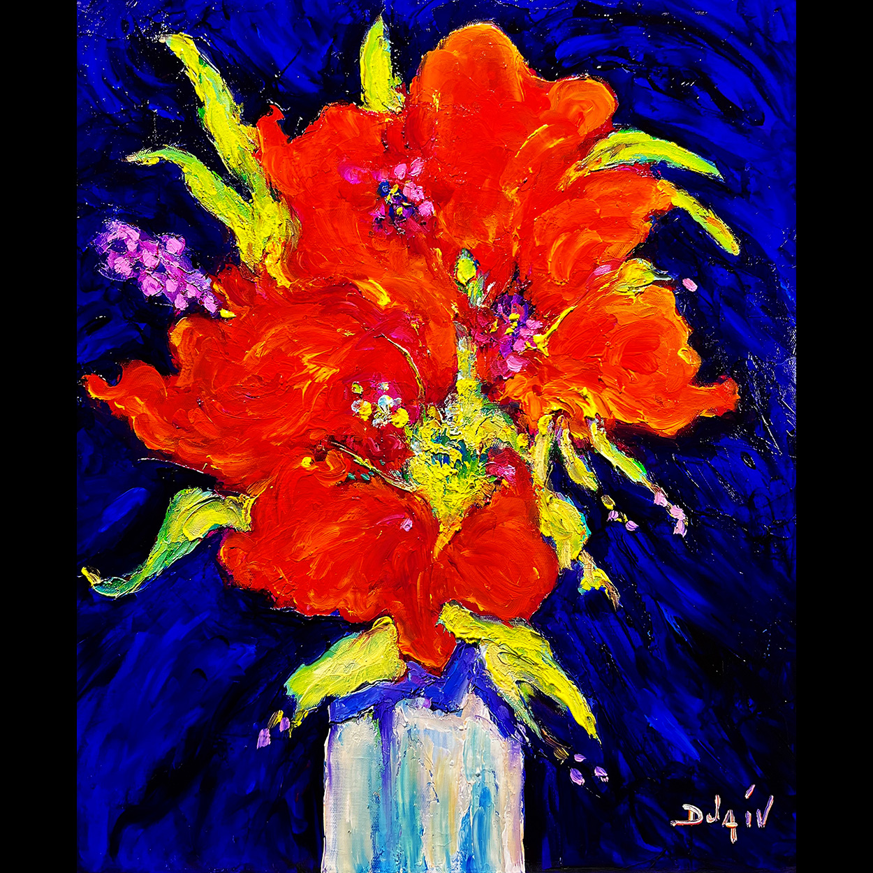 Admirables Fleurs 24'' x 20'' - Duaiv