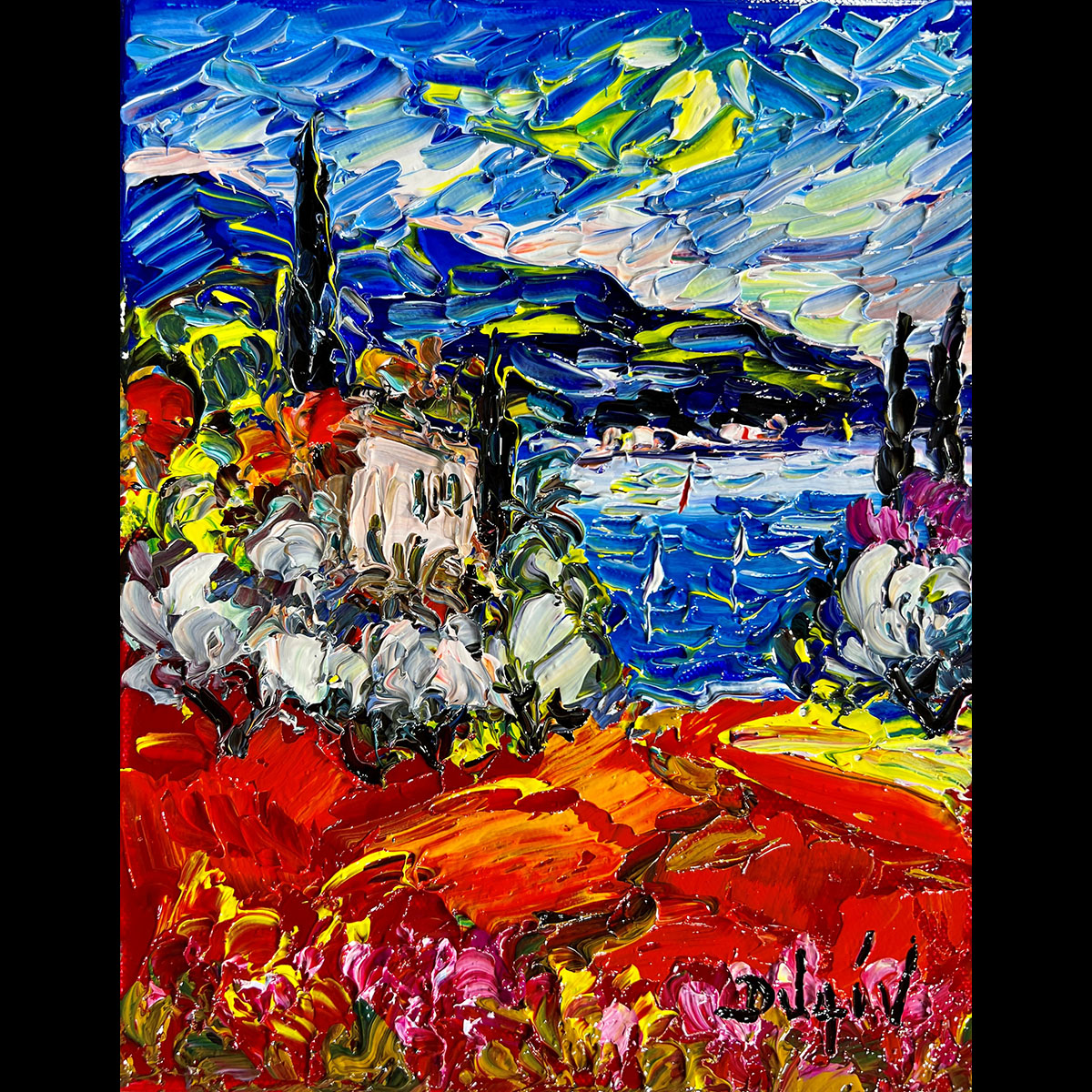 Tout Rouge 10'' x 8'' - Duaiv