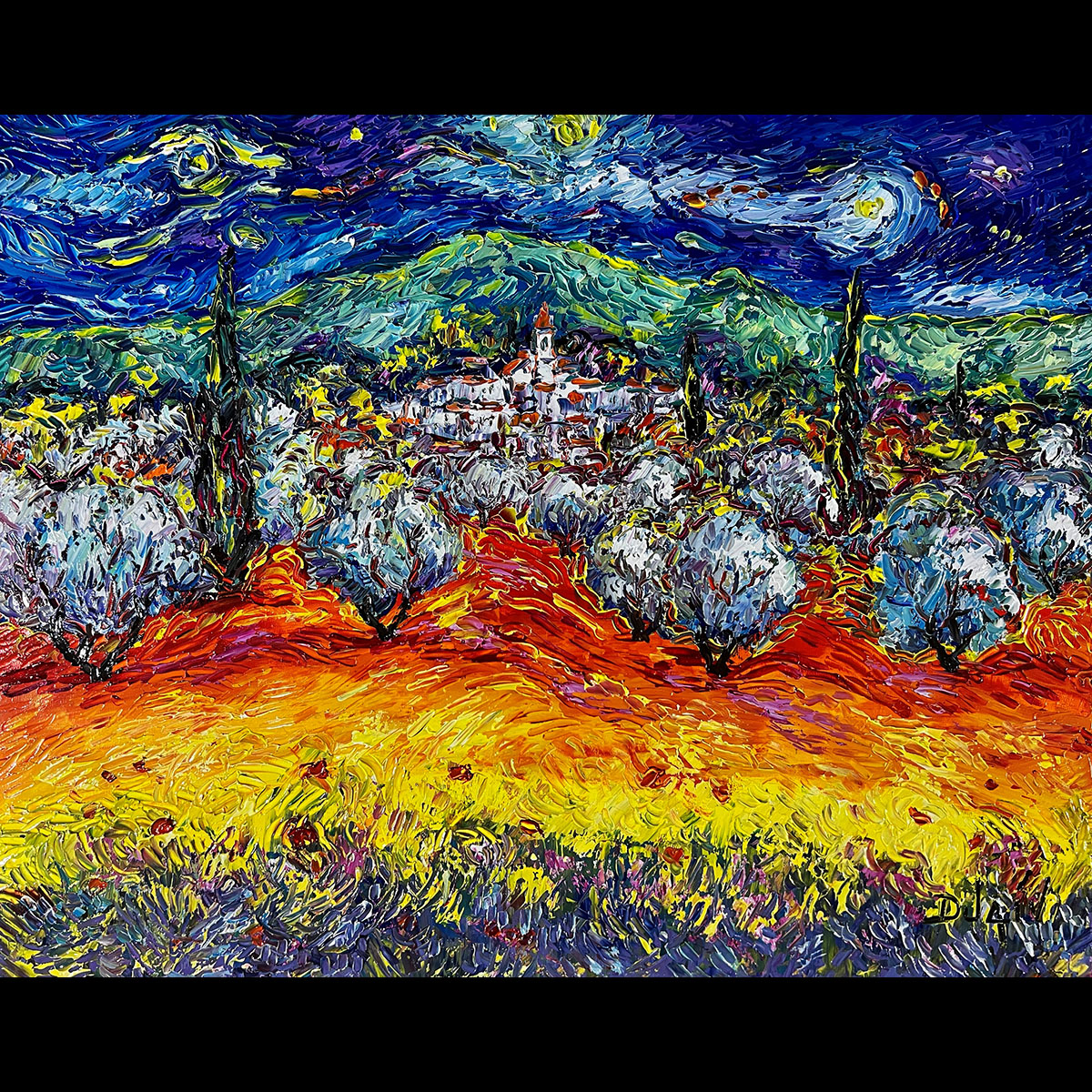 Van Gogh Gaiete 24'' x 30'' Commission - Duaiv